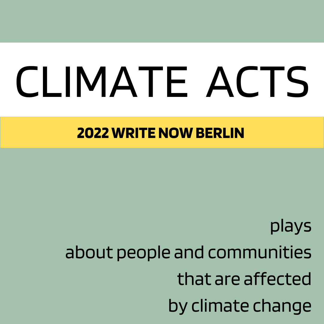 Write Now Berlin - Playwriting community in Berlin